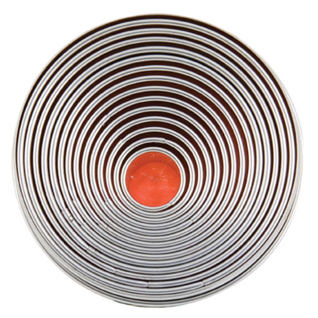 Cutter Set Round S/Steel 14-pce | Chefs' Warehouse