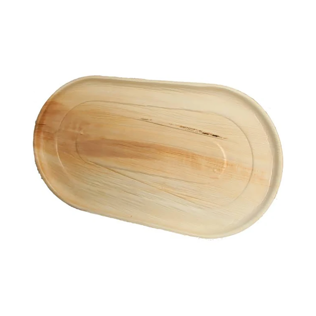 Palm Leaf Plates Disposable | Chefs' Warehouse